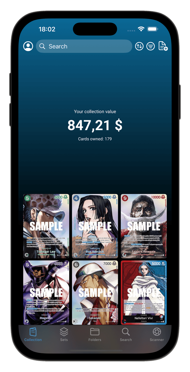 Best One Piece Card Game Tracker App | Logia - Scan, Track, Build Decks